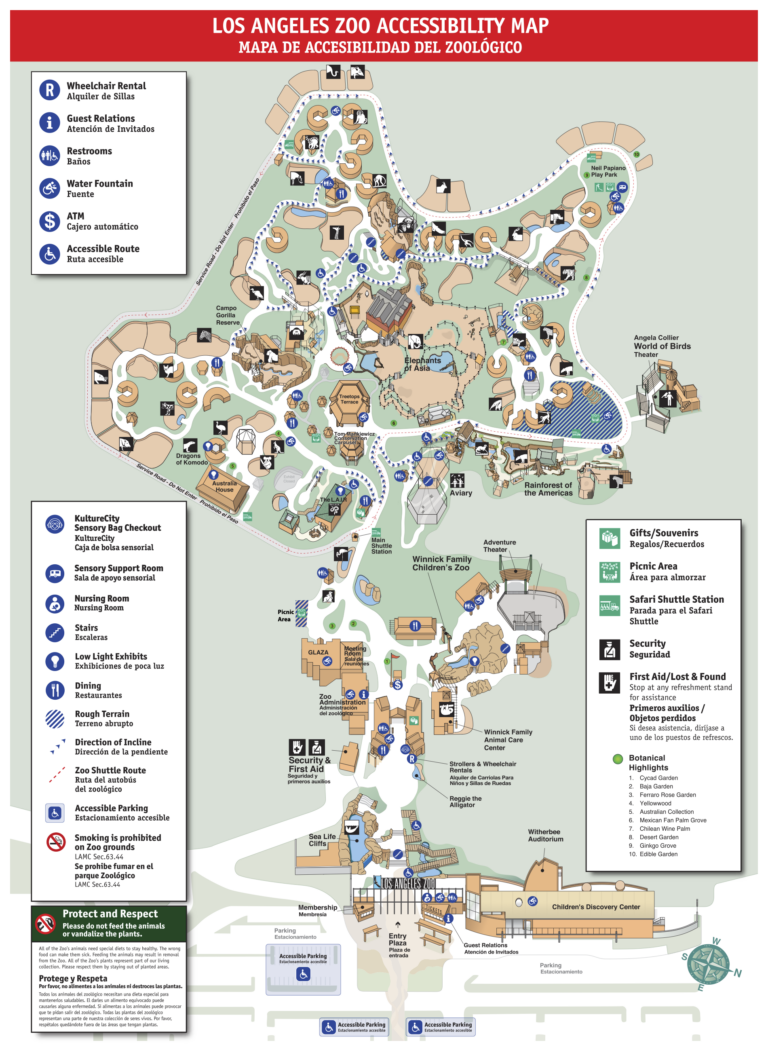 Accessibility & Services - Los Angeles Zoo and Botanical Gardens