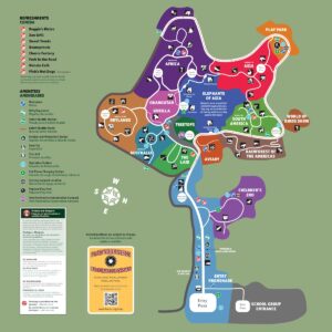 Zoo Map - Los Angeles Zoo and Botanical Gardens